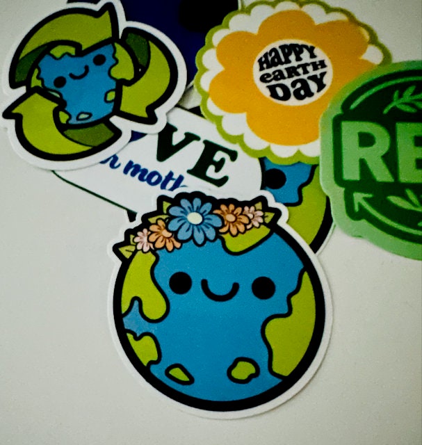 Earth Day Stickers - Etsy