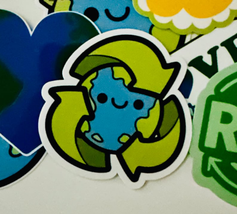 Earth Day Stickers - Etsy