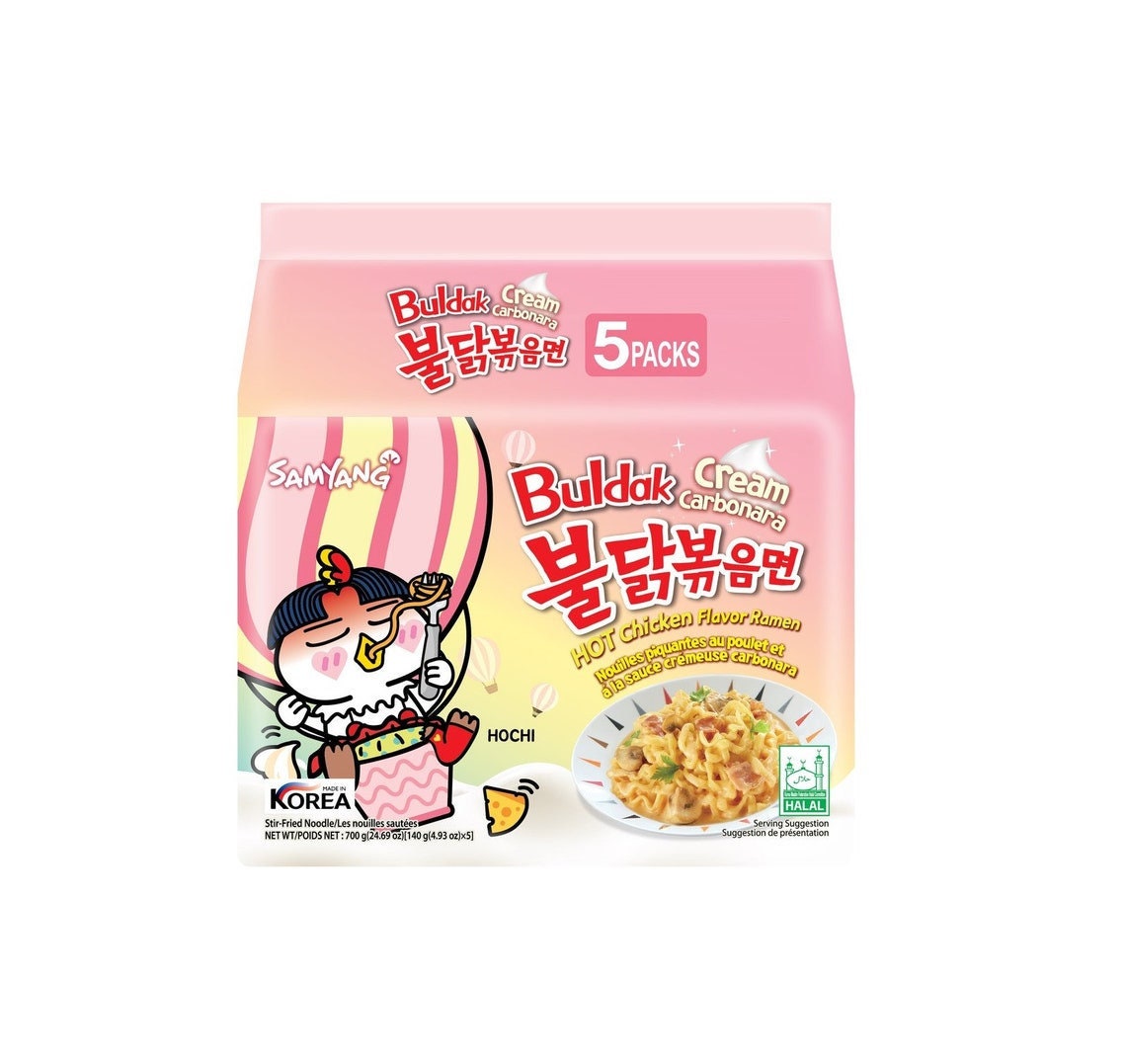 Samyang Buldak Korean Hot Spicy Chicken Stir-fried Ramyun Noodles 4.94 ...