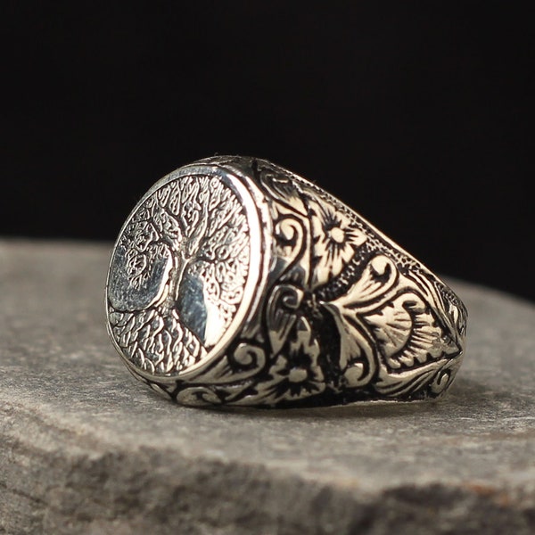 Tree of Life Ring - Etsy