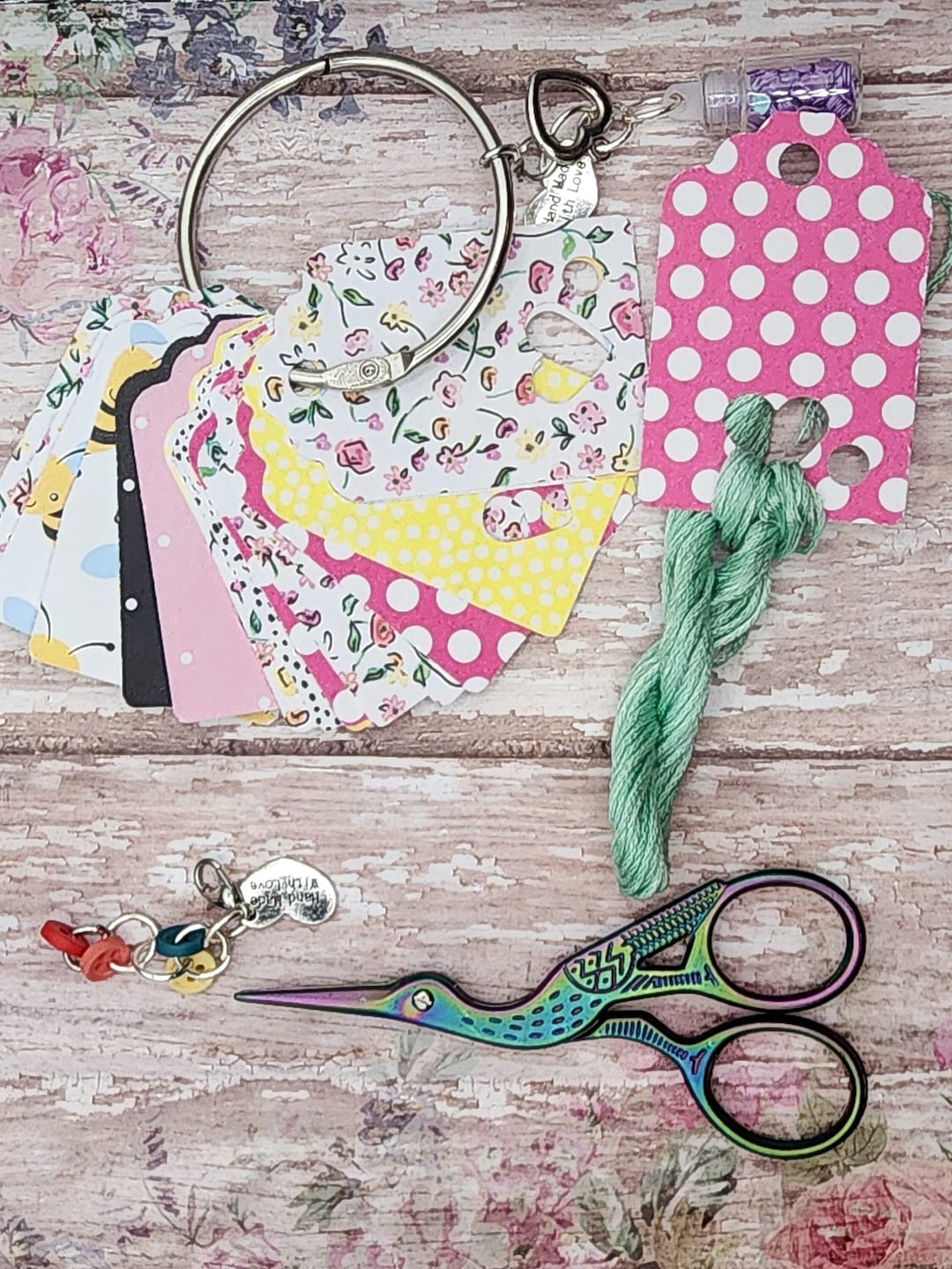 Summer Days Design Floss Drops, Cross Stitch Floss Drops, Embroidery ...