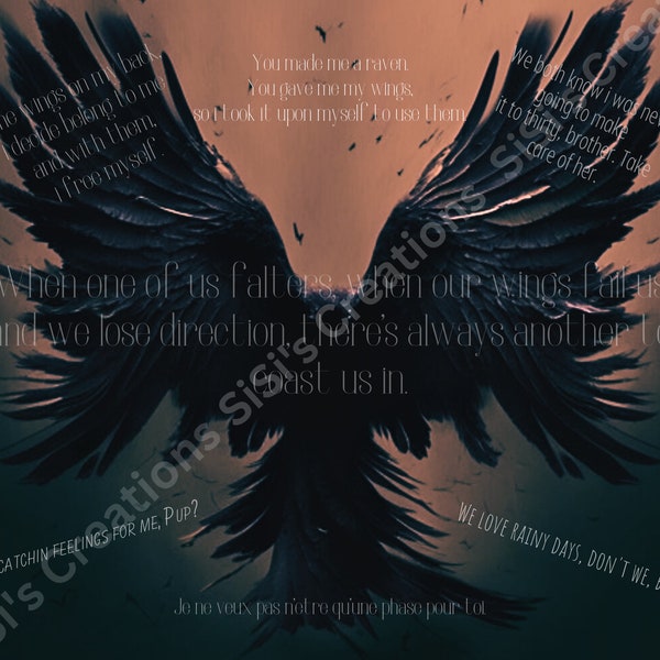 The Ravenhood Series Svg - Etsy Canada