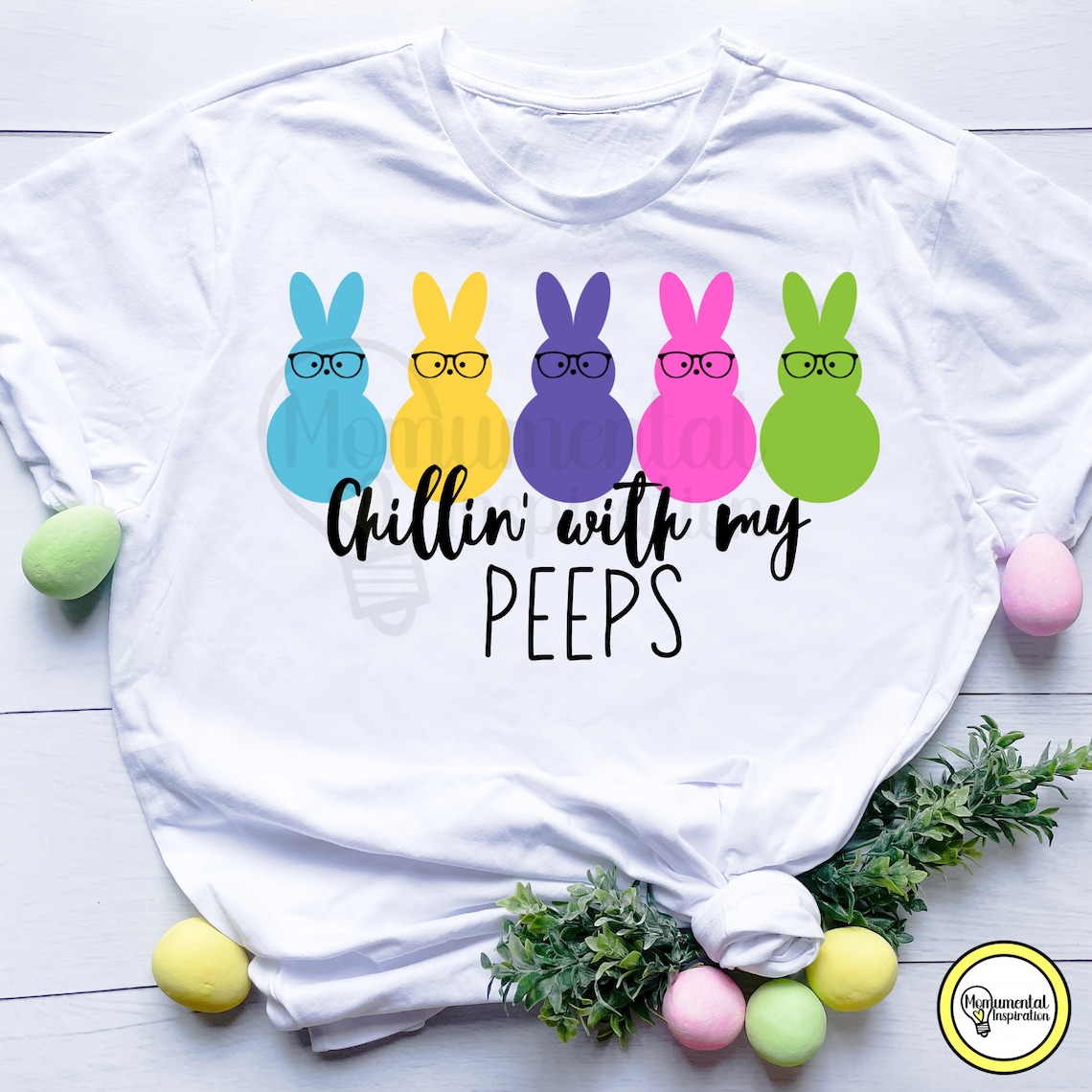 Chillin' With My Peeps Easter Digital Download Easter - Etsy