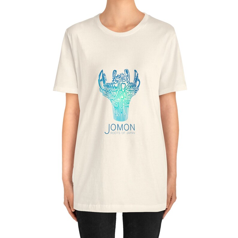 Jomon Japanese Shirt, Ancient Japan Jomon Period Folk Art Jomon Doki ...