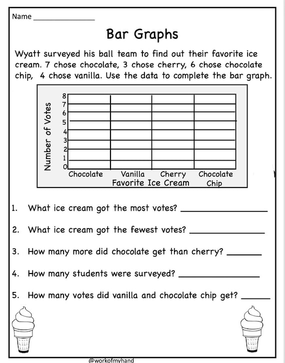 Picture Graphs For 2nd Grade