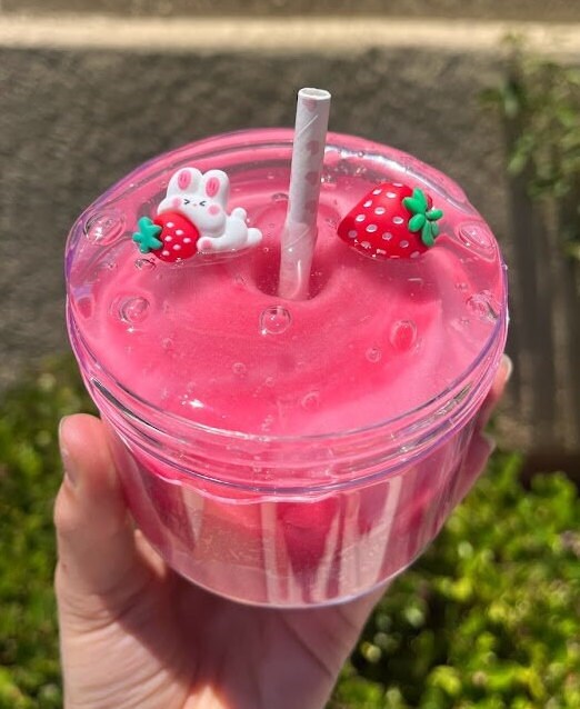 Sakura Icee Slime, Strawbunny Icee Slime, Custom Icee Slime, Icee Slime ...