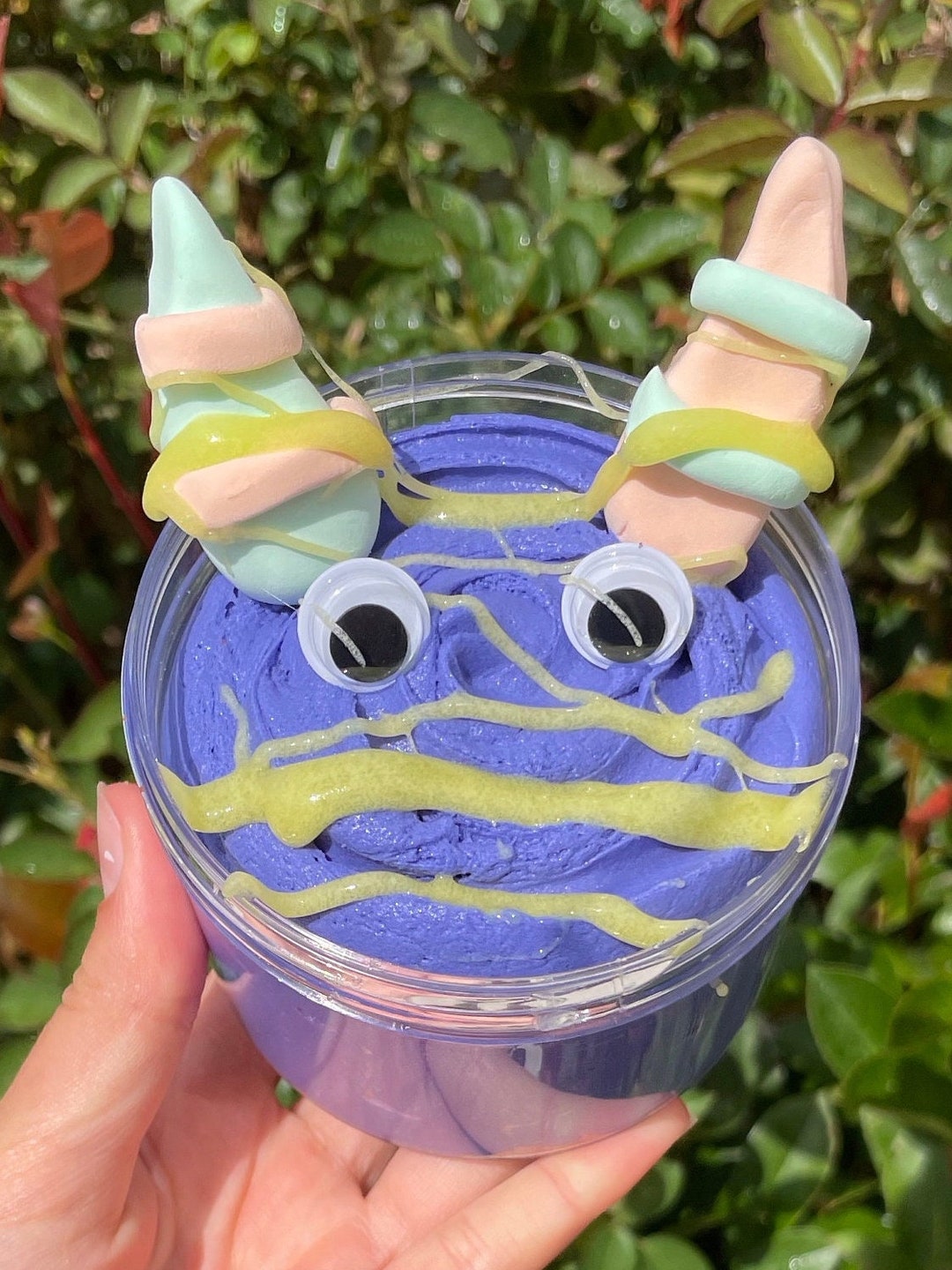 Marvin the Monster Slime Halloween Slime Monster Slime - Etsy