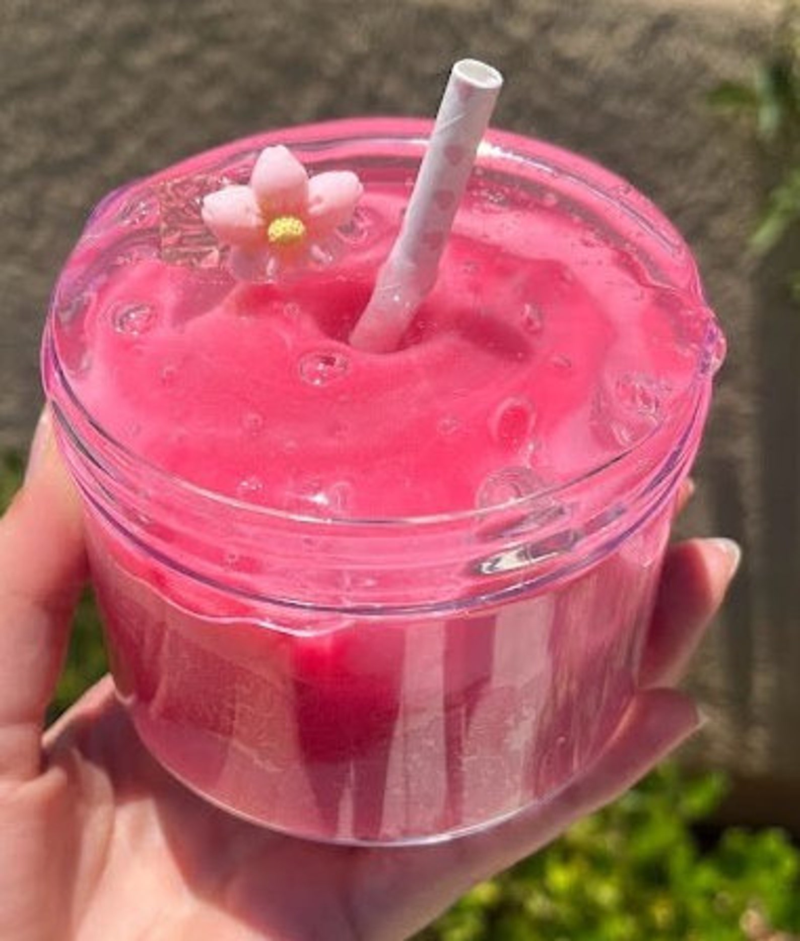 Sakura Icee Slime, Strawbunny Icee Slime, Custom Icee Slime, Icee Slime ...