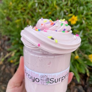 Froyo Surprise Butter Slime With Sprinkles, SCENTED Frozen Yogurt ...