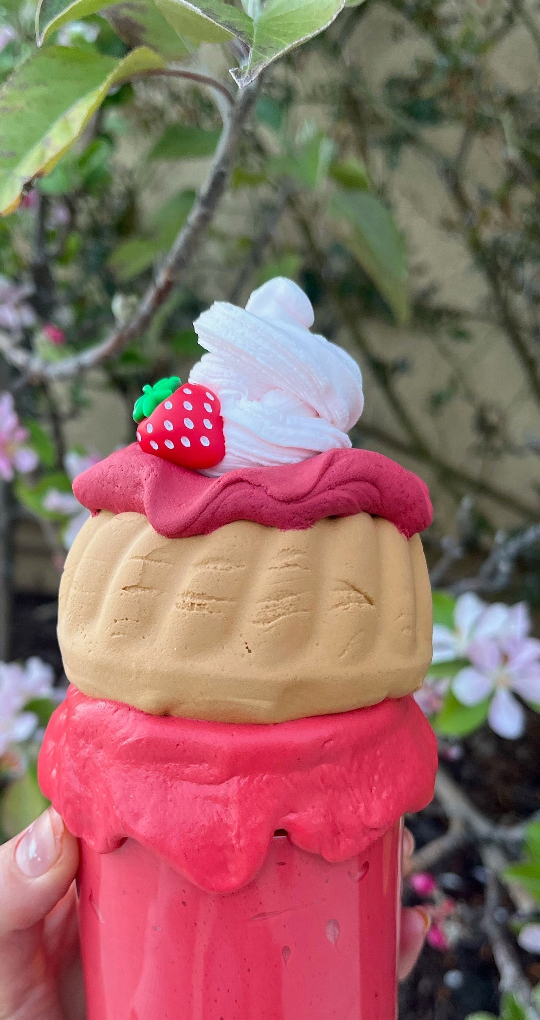 Strawberry Shortcake DIY Clay Kit Slime, SCENTED, LARGE 8oz Base + 3 ...