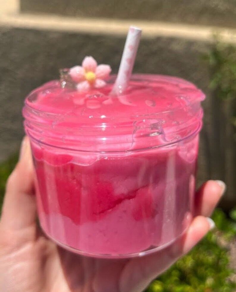 Sakura Icee Slime, Strawbunny Icee Slime, Custom Icee Slime, Icee Slime ...