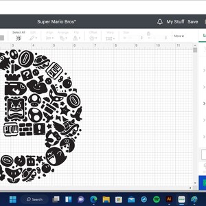 Super Mario SVG Cut Files: Mario Bros Cricut & Silhouette (digital ...