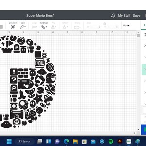 Super Mario SVG Cut Files: Mario Bros Cricut & Silhouette (digital ...