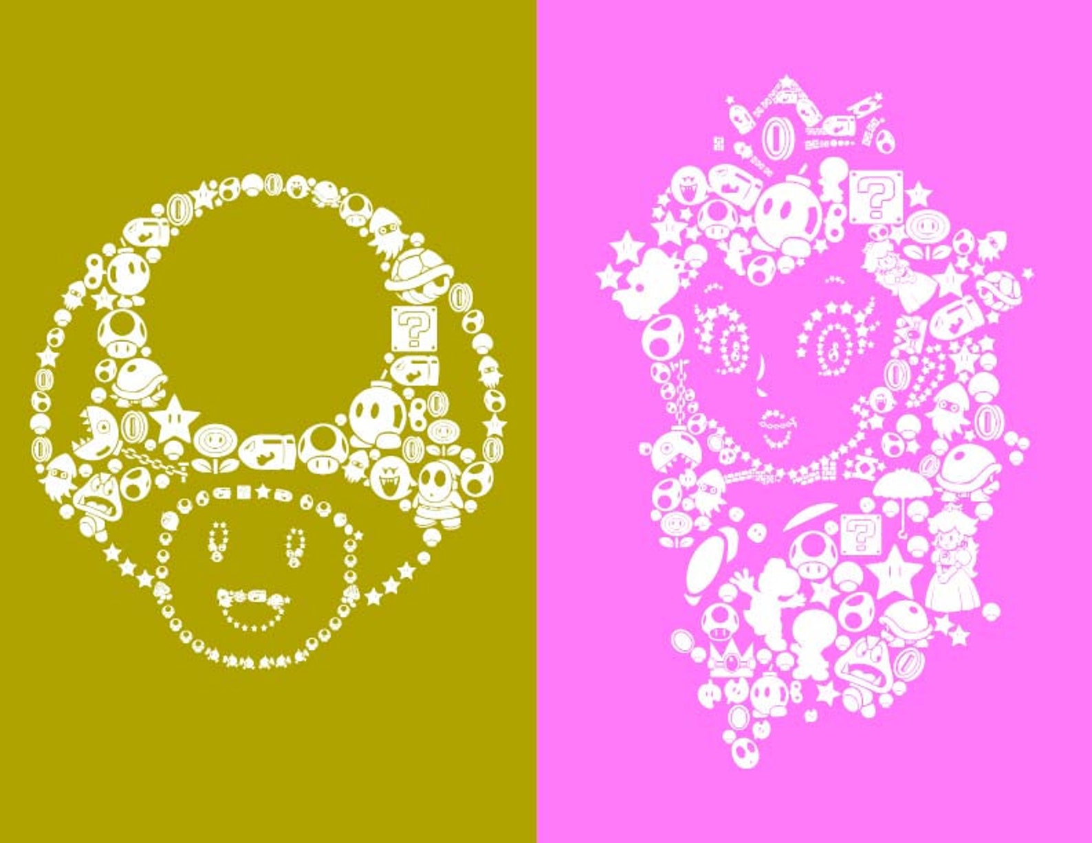 Super Mario Bros. Outline SVG: Cricut Ready Digital Files - Etsy