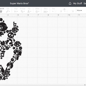 Super Mario SVG Cut Files: Mario Bros Cricut & Silhouette (digital ...