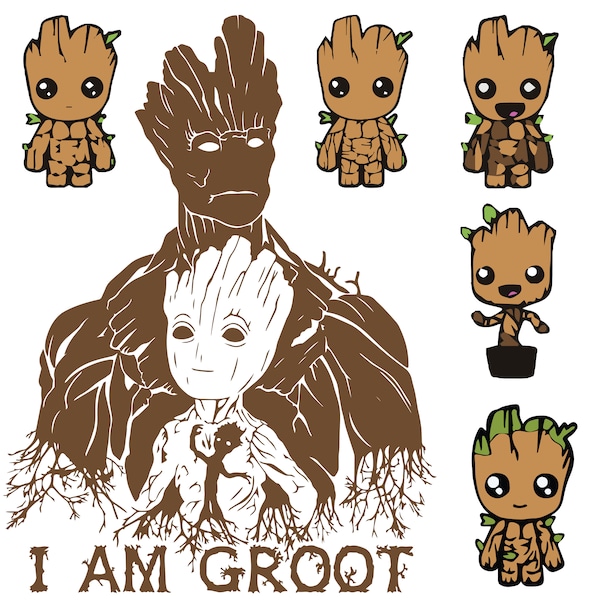 Groot Svg - Etsy