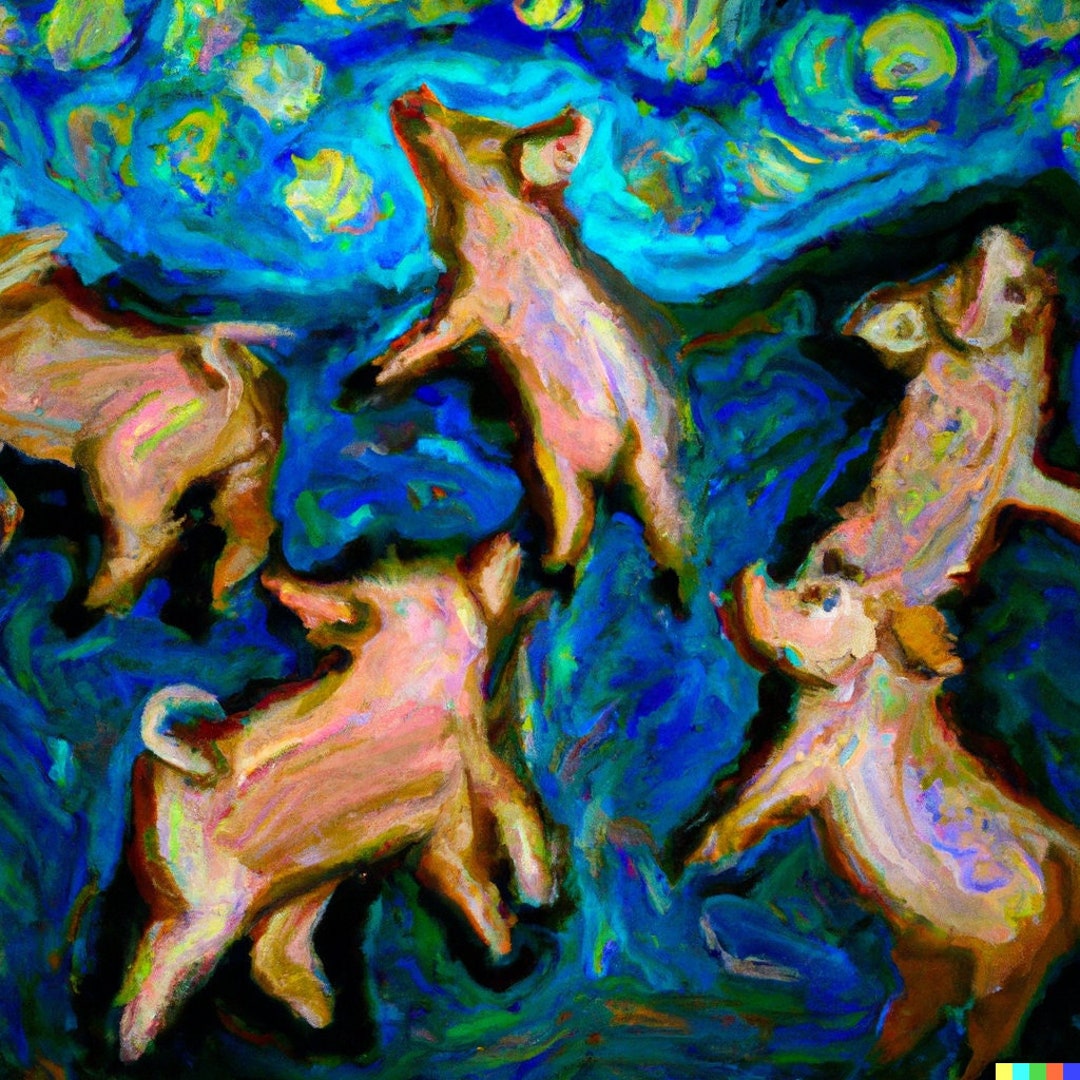 5 Little Pigs - Etsy
