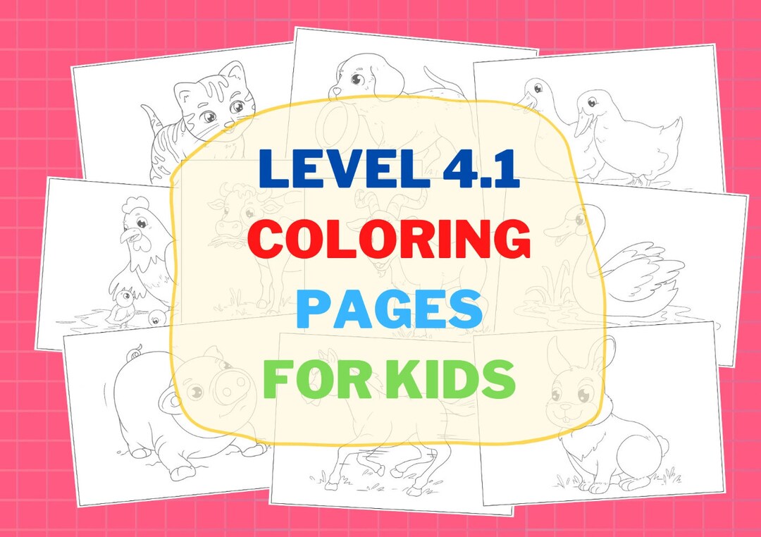 Educational Coloring Sheets for Kids - Etsy