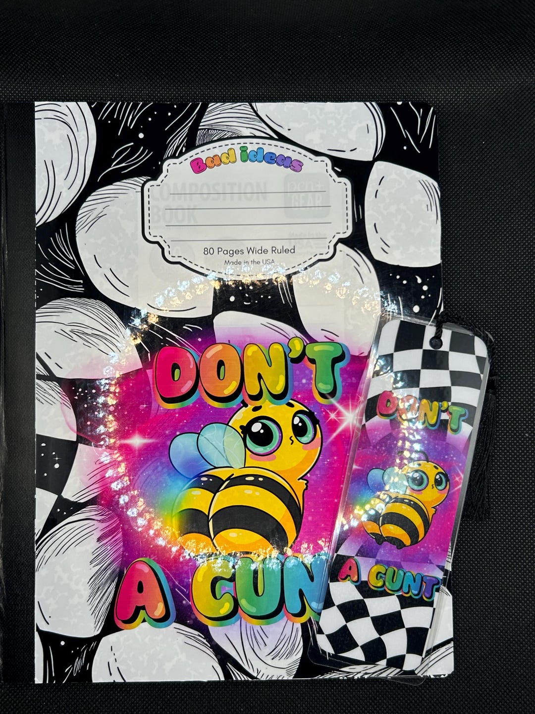 Rainbow Dreamcore 90s Y2k Aesthetic Don't Bee A... Notebook and ...