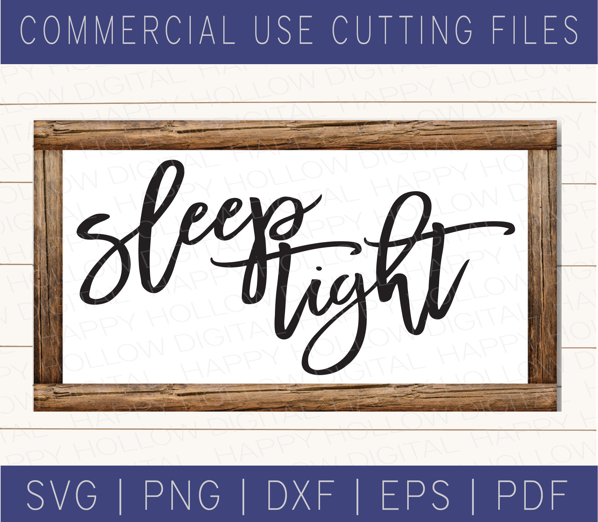 Sleep Tight SVG Bedroom Decor Sleep Tight Sign Nursery Sign Above the ...