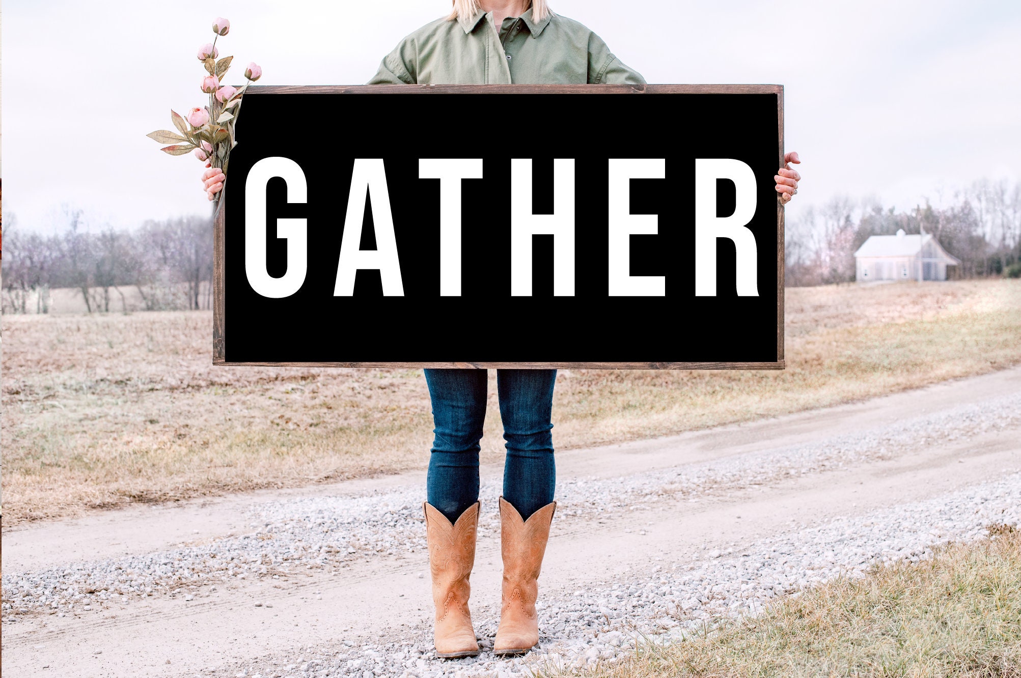 Gather Svg Wall Decor Farmhouse Table SVG File Gather - Etsy