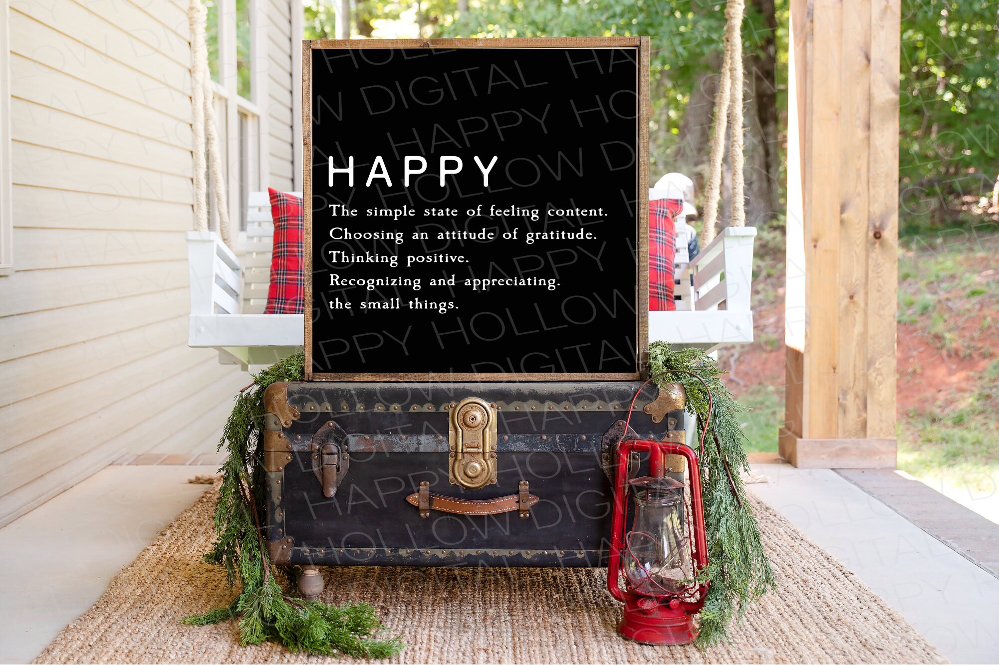 Happy SVG Happy Definition SVG Farmhouse Decor Rustic Wall Decor Throw ...