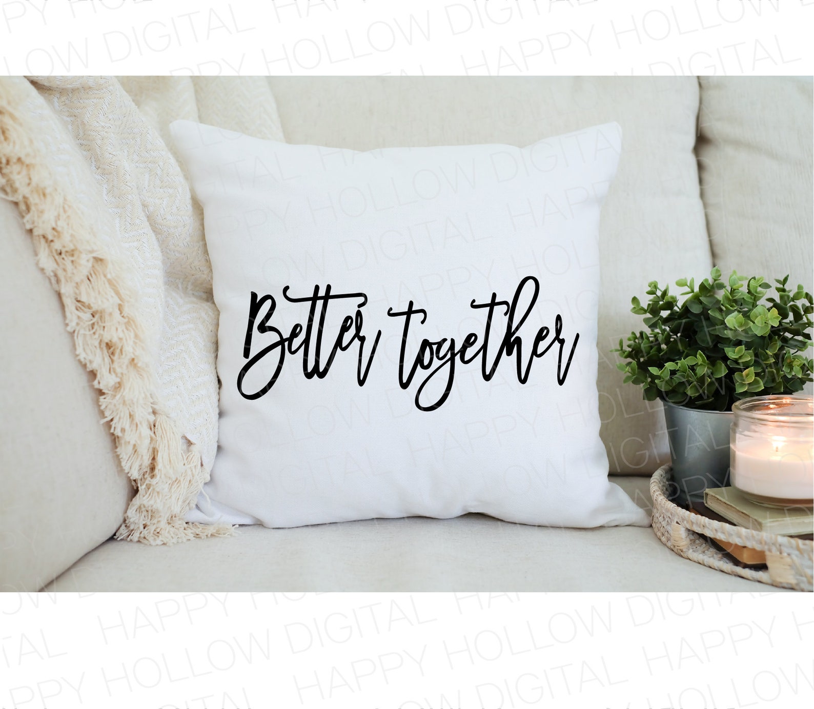Better Together SVG: Wedding Decor Cut File (digital Download) - Etsy