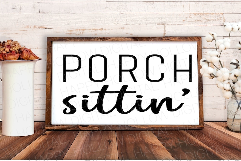 Porch Sign SVG Front Porch Decor SVG Cut Files for Cricut Outdoor ...