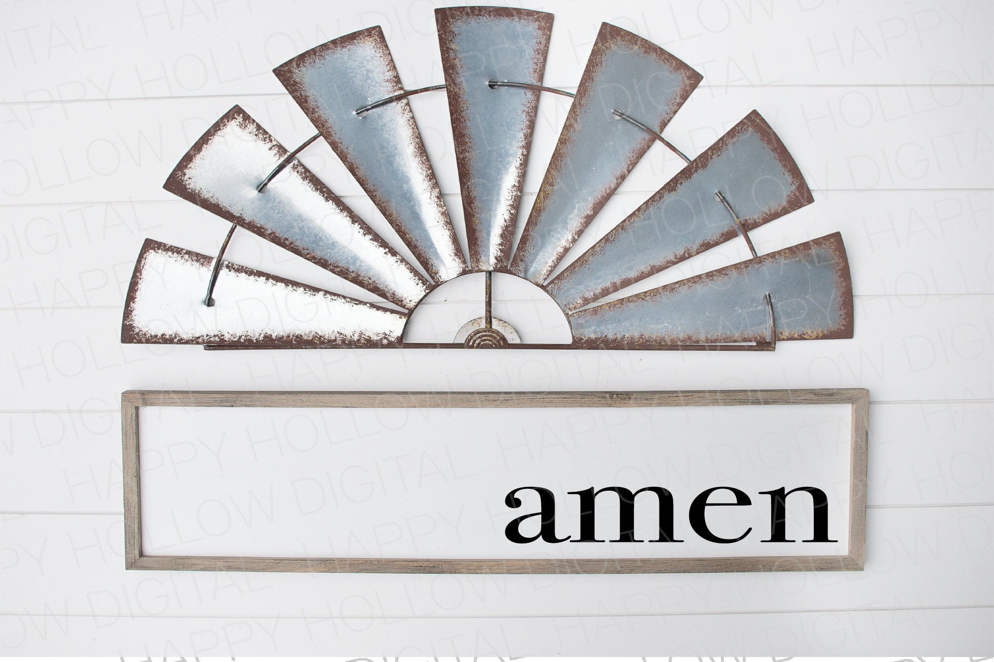 Amen SVG religious Wall Art Housewarming Gift Amen Sign Baptism Gift ...