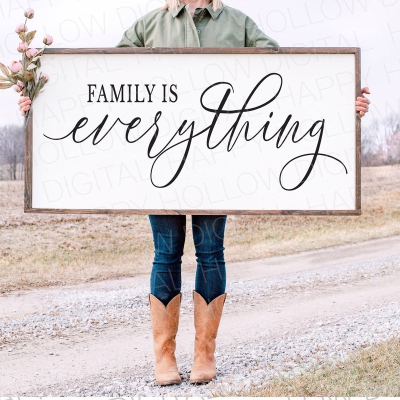 Family is Everything - Etsy