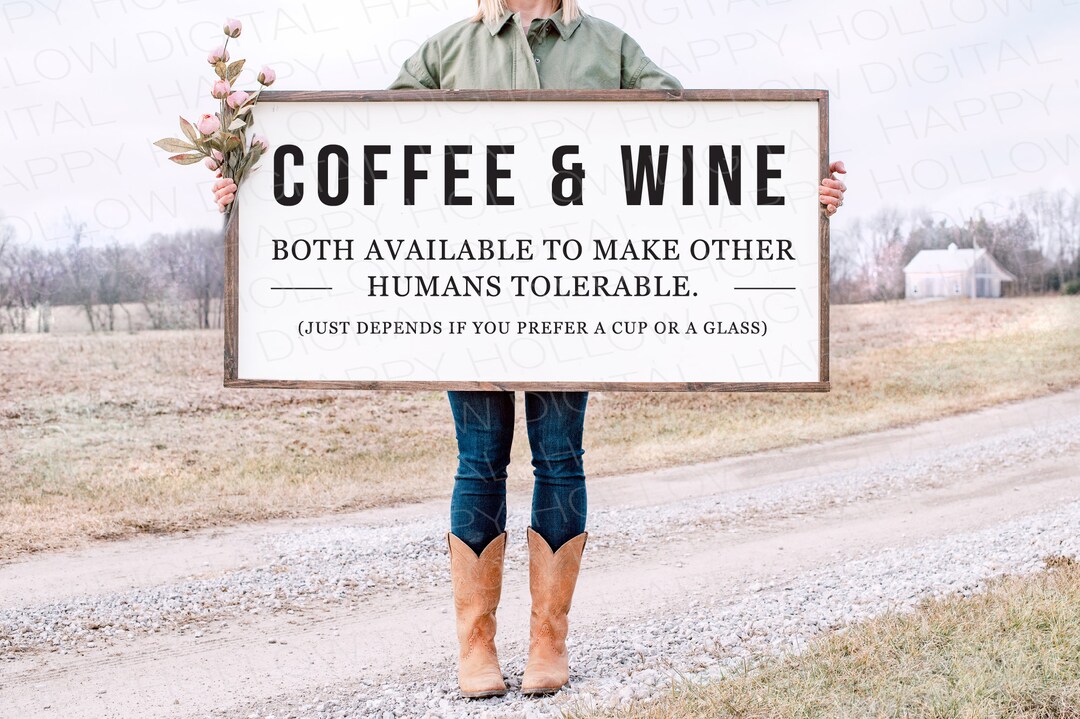 Coffee SVG - Kitchen Decor - Housewarming Gift - Kitchen Sign - Dining ...