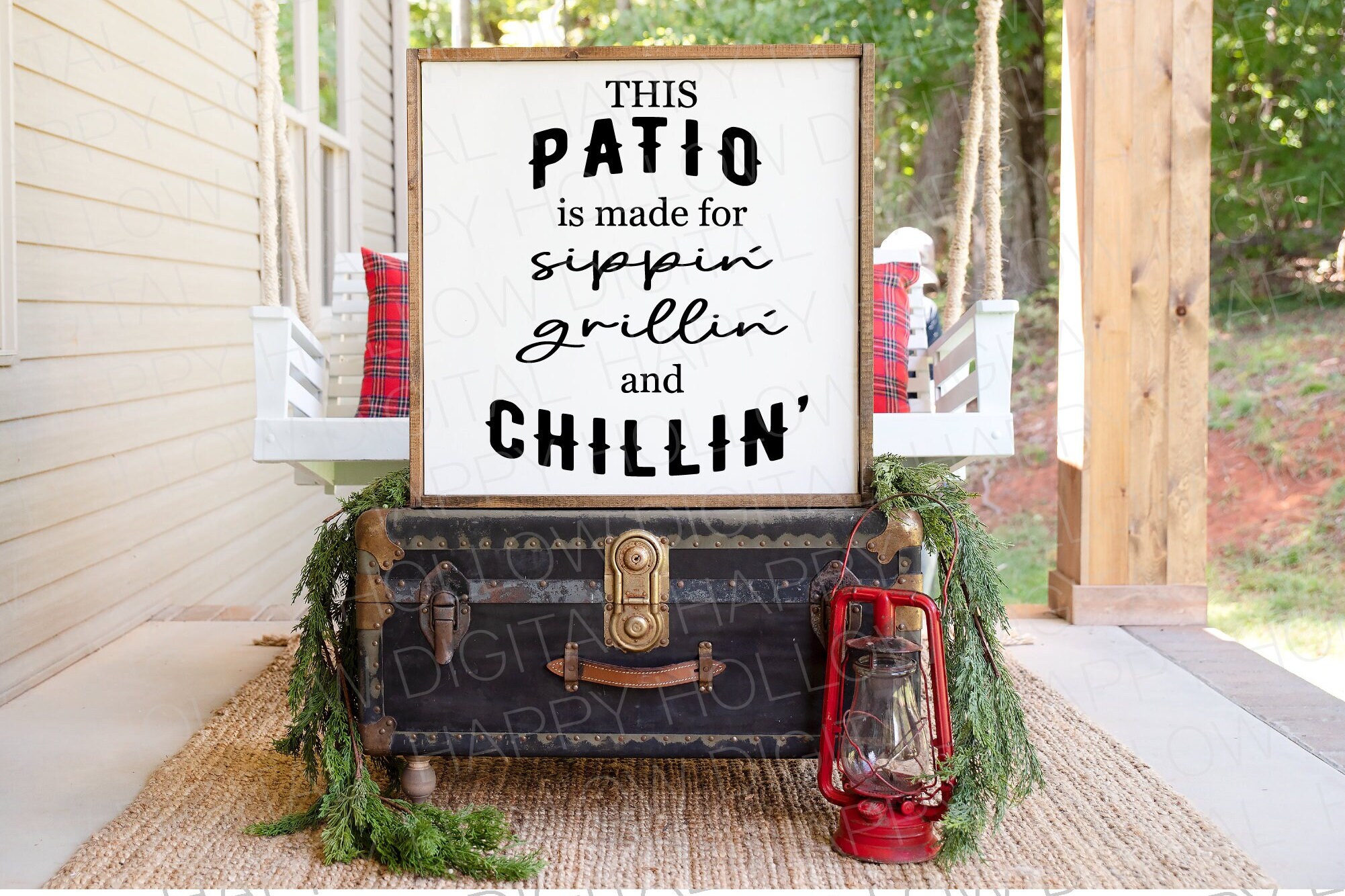 Patio Sign SVG Patio Sign Outdoor Decor SVG File Outdoor Pillow Outdoor ...