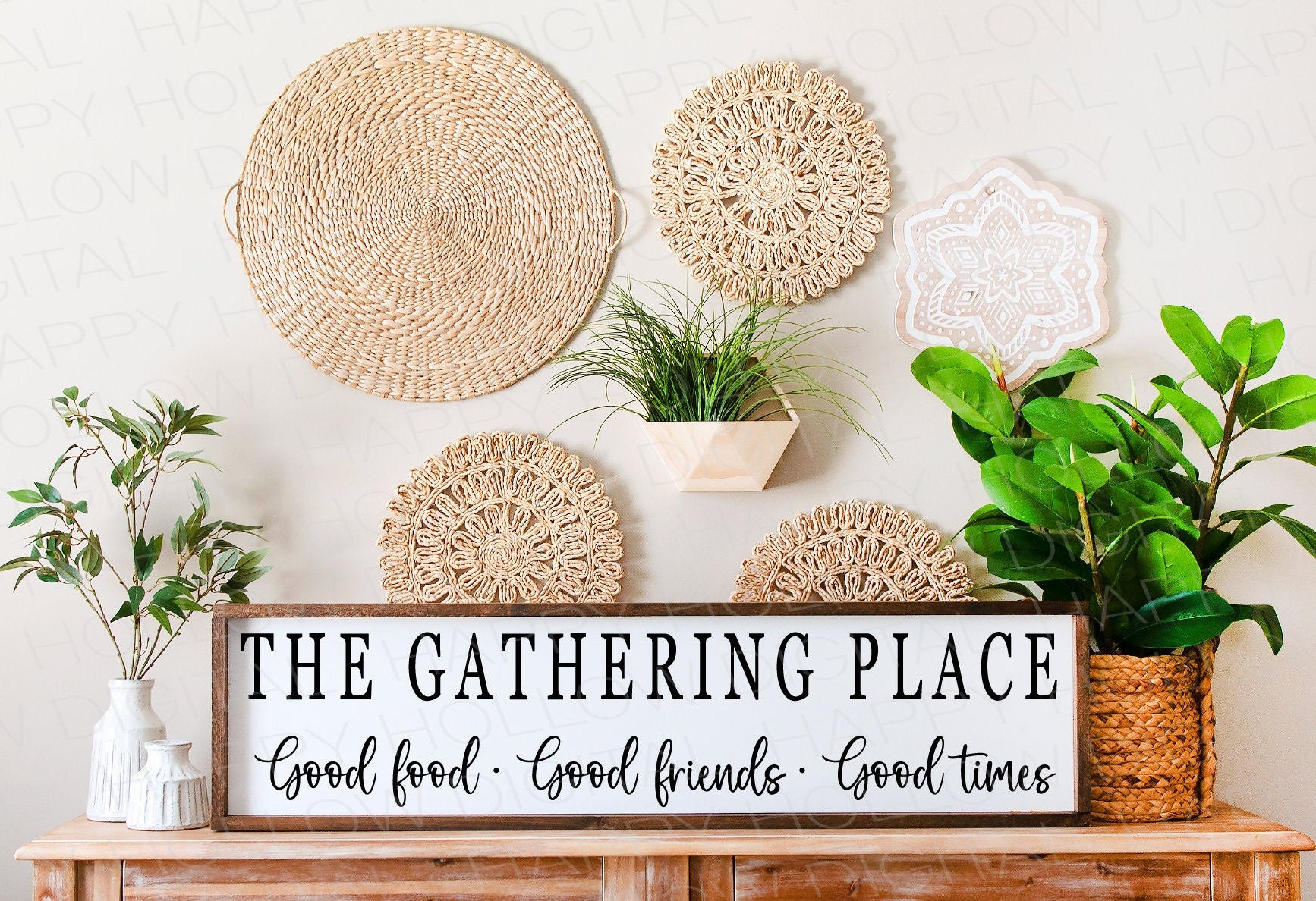 Gathering Place SVG: Porch Sign, Dining Room Art (digital Download) - Etsy