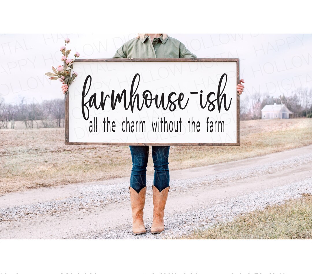 Farmhouse SVG - Rustic Sign - Farmhouse Decor - SVG Files for Cricut ...