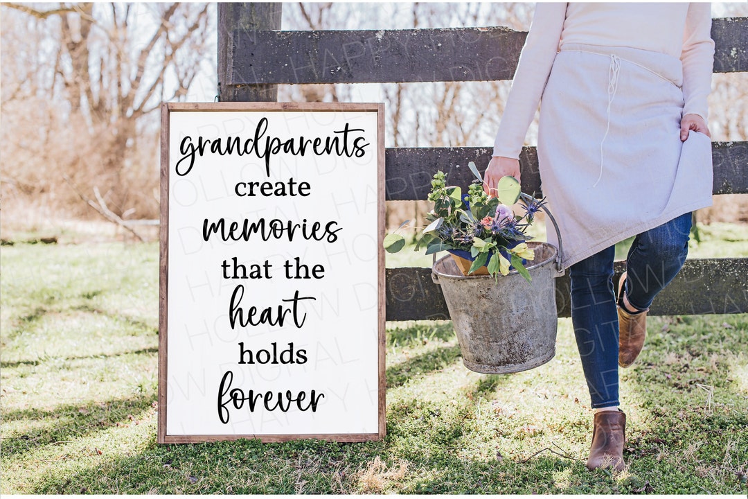 Digital Download - Grandparent Gift - Grandparent Sign - Grandparent ...