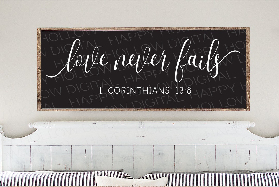 Love SVG - Scripture Wall Art - Religious Gift - Wedding Gift - Bible ...