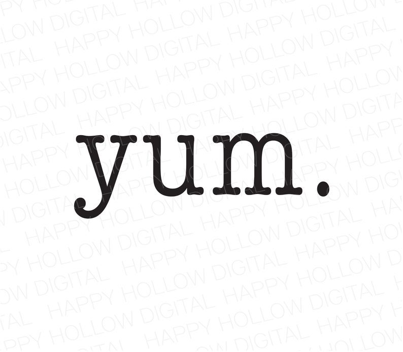 SVG File - Farm Sign - Kitchen Decor - Farmhouse Decor - Yum Sign ...