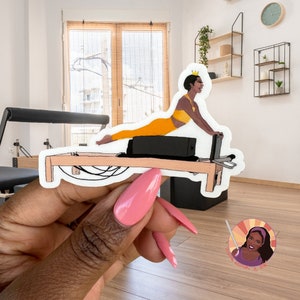 Pilates Sticker | Pilates Princess Sticker | Reformer Pilates Sticker ...