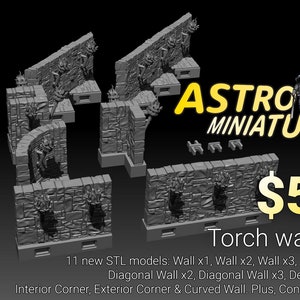 WINDOWS Table Top Gaming Dungeon Tiles Addon STL Files - Etsy