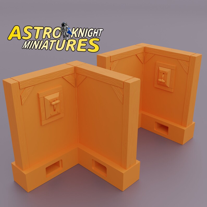 Dungeon Tile Terrain Wood Levers & Switches Add-on STL Models for 3D ...