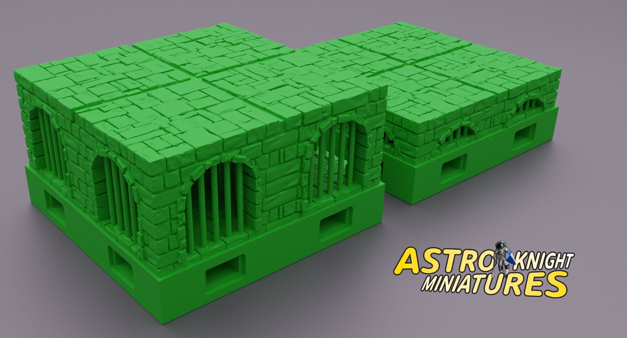 Steps & Ledges Dungeon Tile STL Models Add-on - Etsy