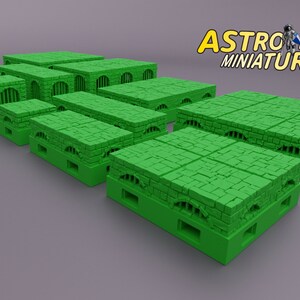 Steps & Ledges Dungeon Tile STL Models Add-on - Etsy