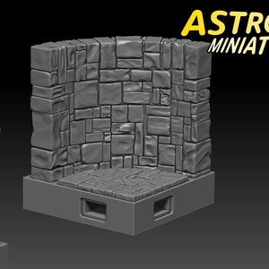 Castle/dungeon Table Top Gaming Tile 3D Printer STL Files - Etsy