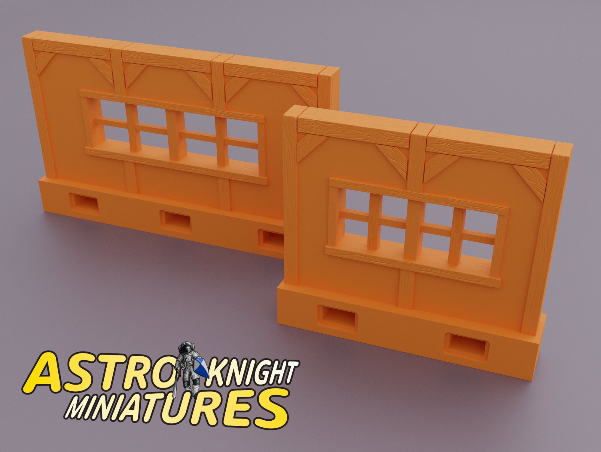 Wood Window Wall Add-on Dungeon Tiles, 3d Printer STL Models for Table ...