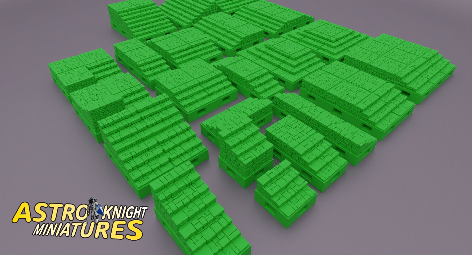 Steps & Ledges Dungeon Tile STL Models Add-on - Etsy