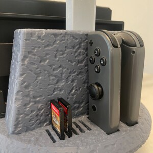 STL Files Switch Dock With Removable Master Sword - Etsy