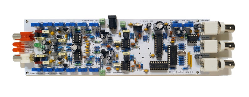 Stereo Compressor Limiter: MPX Encoder Circuit Board for FM Transmitter ...