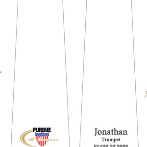 Customized Purdue Graduation Stole - Etsy