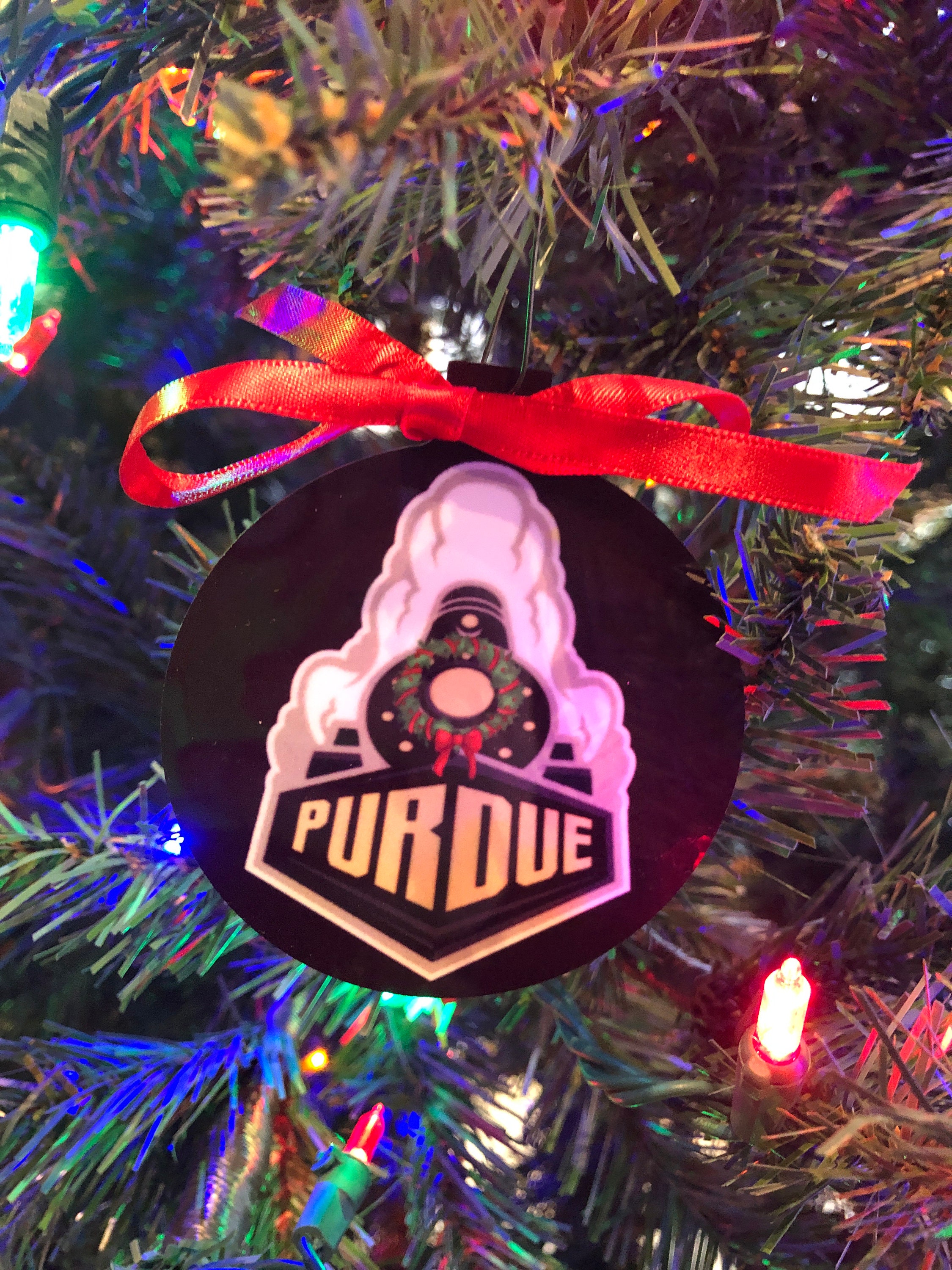 Purdue Christmas Metal Ornaments (5 Designs) - Etsy