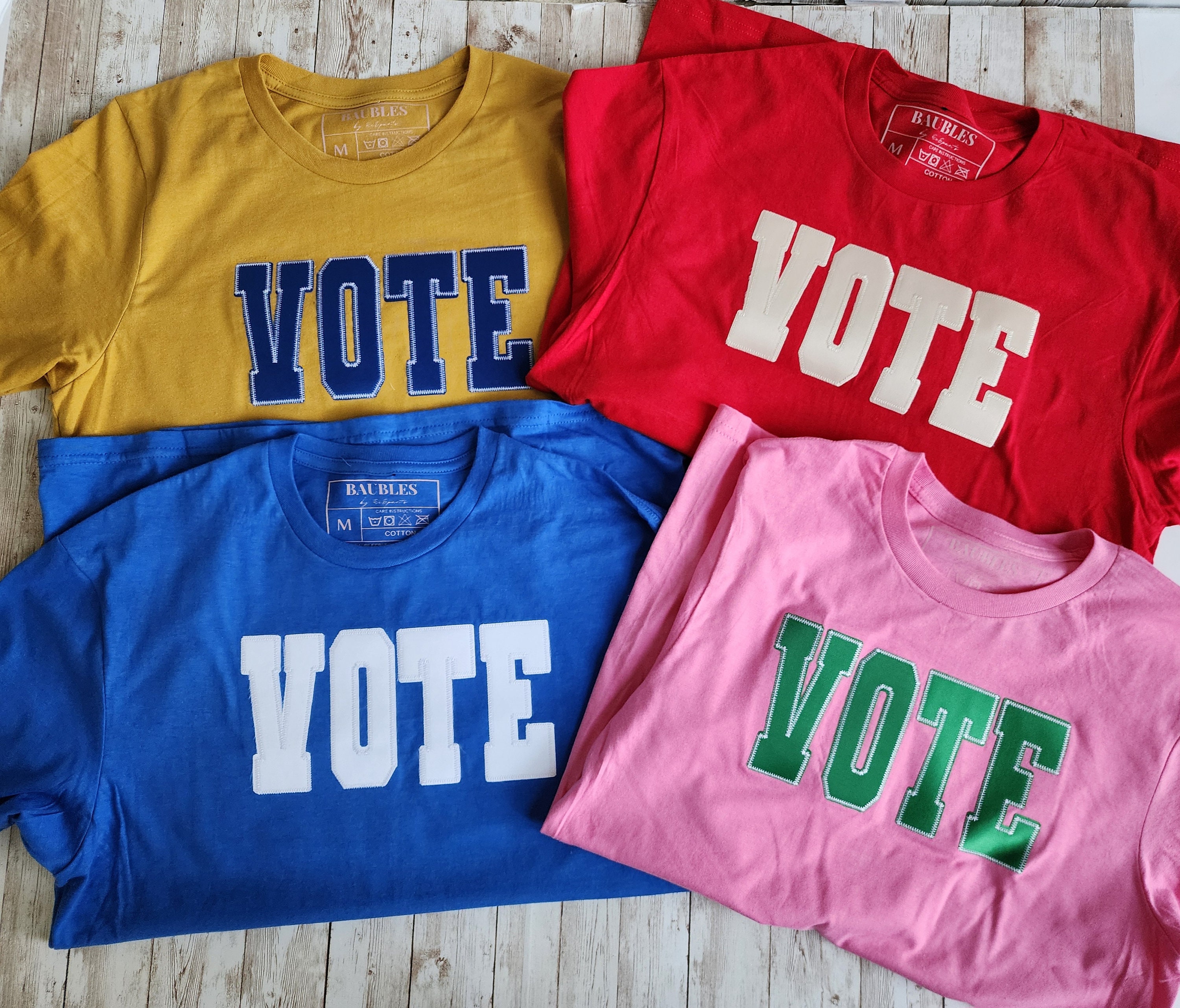 VOTE T-shirt D9 Greek Letter Colors Campaign 2024 Shirt Tee Custom ...